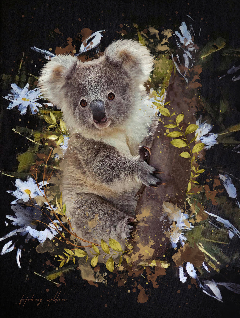 Fetching Collies Custom Pet Portraits – fetching collies